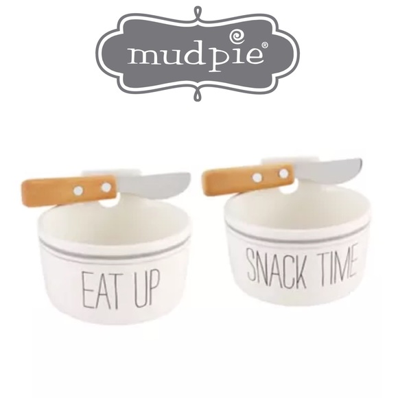Mud Pie | Dining | Mud Pie Snack Time Dip Bowl Set | Poshmark